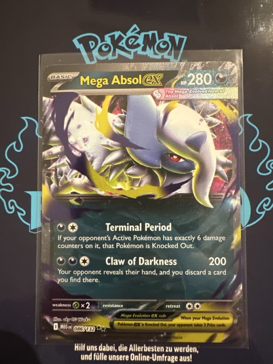 Mega Evolution🇬🇧 Mega Absol ex (Neu (gemäss Beschreibung)) in ...