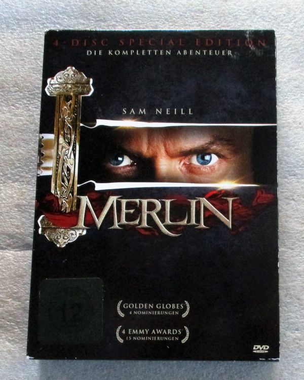 MERLIN - Sam Neill - 4-DVD Special Edition / Komplette Serie (Gebraucht ...