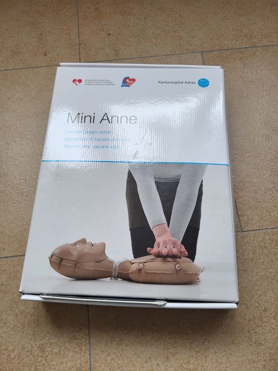 Mini Anne AED Trainings-Beatmungspuppe Medizinstudium CPR (Gebraucht ...