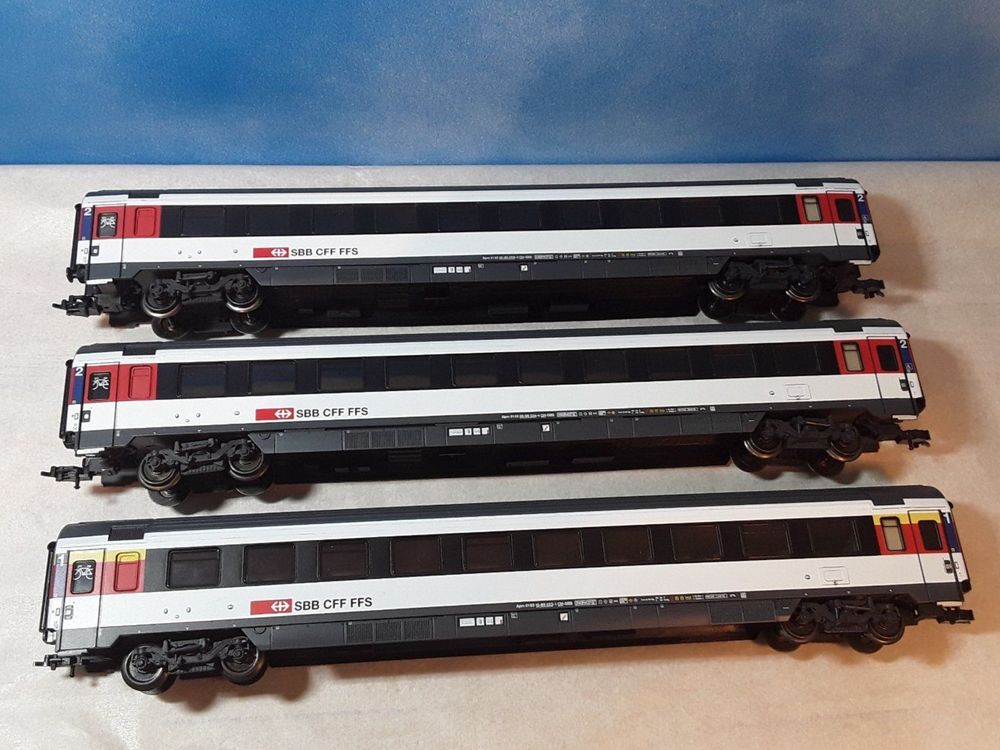 3 x Märklin _ SBB Intercity Schnellzugwagen Set _ Spur H0 (Gebraucht) in Rüti ZH für CHF 167 ...