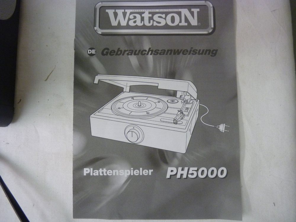 Plattenspieler Watson PH 5000 | Kaufen auf Ricardo