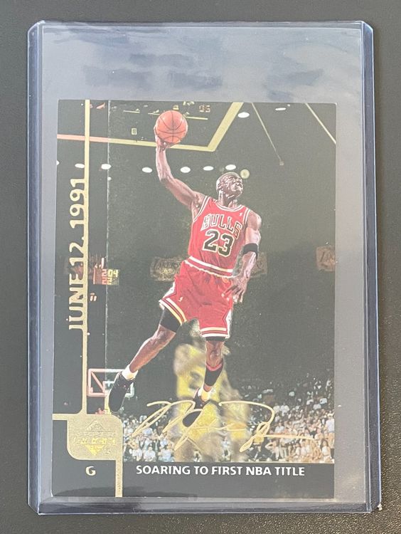 NBA Michael Jordan 1999 Upper Deck Gatorade Oversized Card | Kaufen auf ...