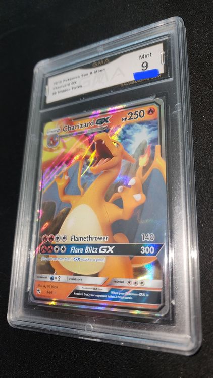 Charizard GX - GMA 9 - Mint - Sun & Moon - Dracaufeu GX (Neu und ...