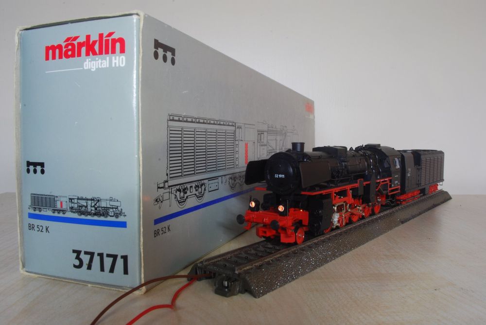 Märklin 37171 DB BR 52 K Kondenstender- Dampflok Digital OVP | Kaufen ...