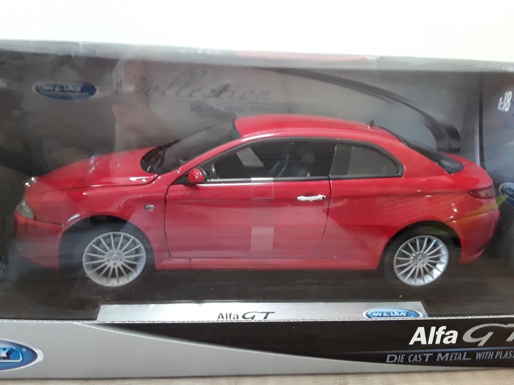 Rarität _ Welly _ Alfa Romeo GT _ Alfa GT _ metall _ 1:18 | Kaufen auf ...