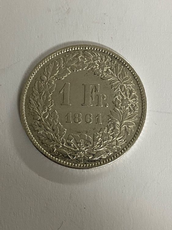 1.- Sitzende Helvetia 1861 | Kaufen auf Ricardo