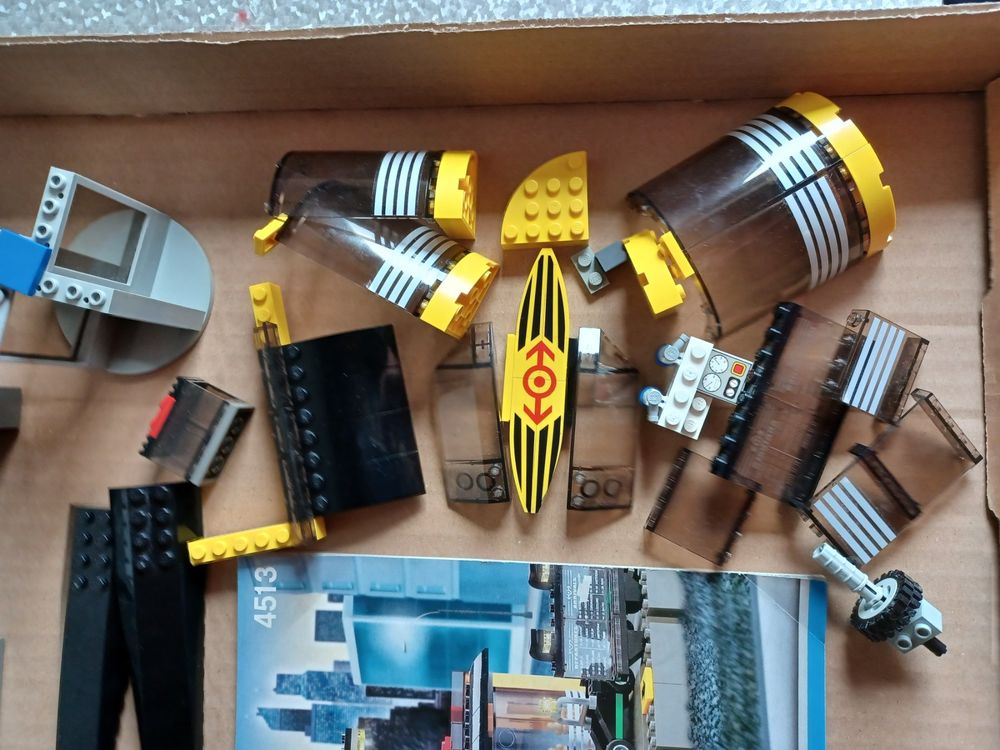 Bauanleitung Lego World City Bahnhof 4513 + Zubehör | Kaufen auf Ricardo