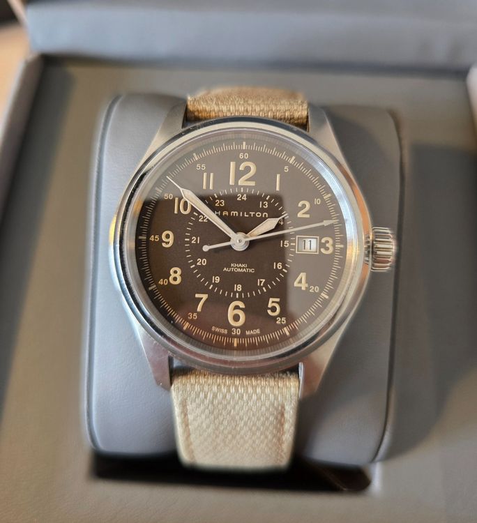 Hamilton Khaki Field automatique - fullset (Gebraucht) in Genève für ...