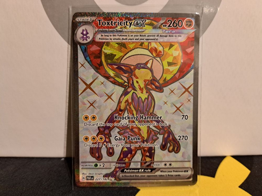 TOXTRICITY EX TERA FULLART PARADOX RIFT POKEMON KARTE (Gebraucht) in ...