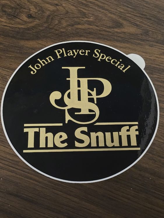 BIG John Player Special "The Snuff" Sticker New (Neu (gemäss ...
