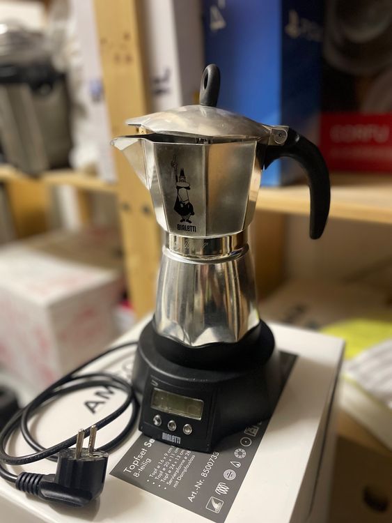 Bialetti Easy Timer Espressokocher Elektrisch ACF11 (Gebraucht) in ...