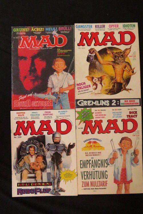 MAD MAGAZINE 257 258 259 260 (Gebraucht) in Rüti ZH für CHF 7 – mit ...