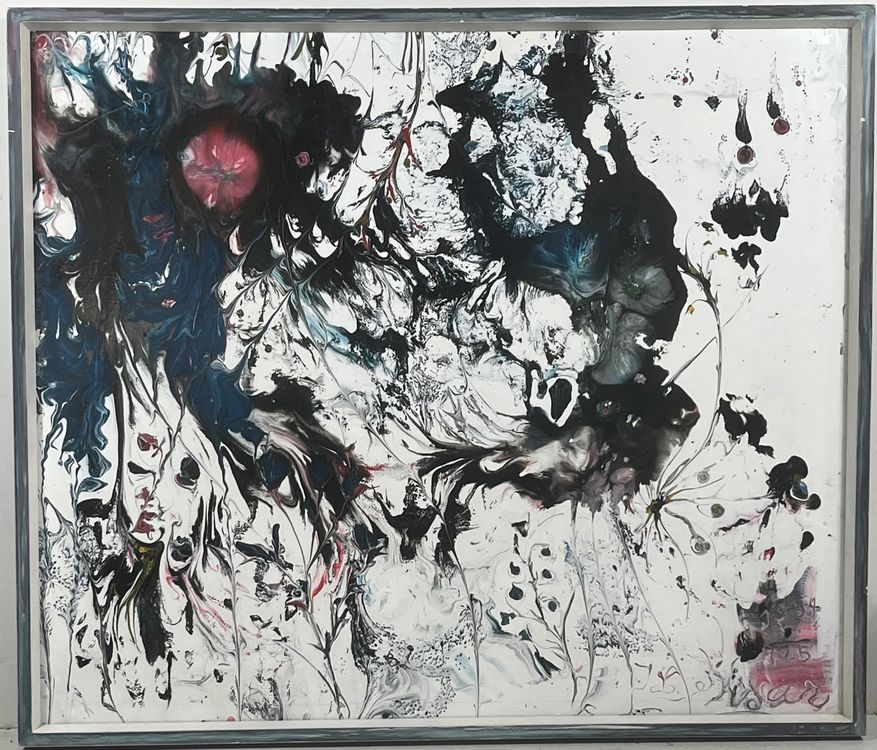 Moderne Abstrakte Gemälde , Unleserlich Signiert | Kaufen auf Ricardo