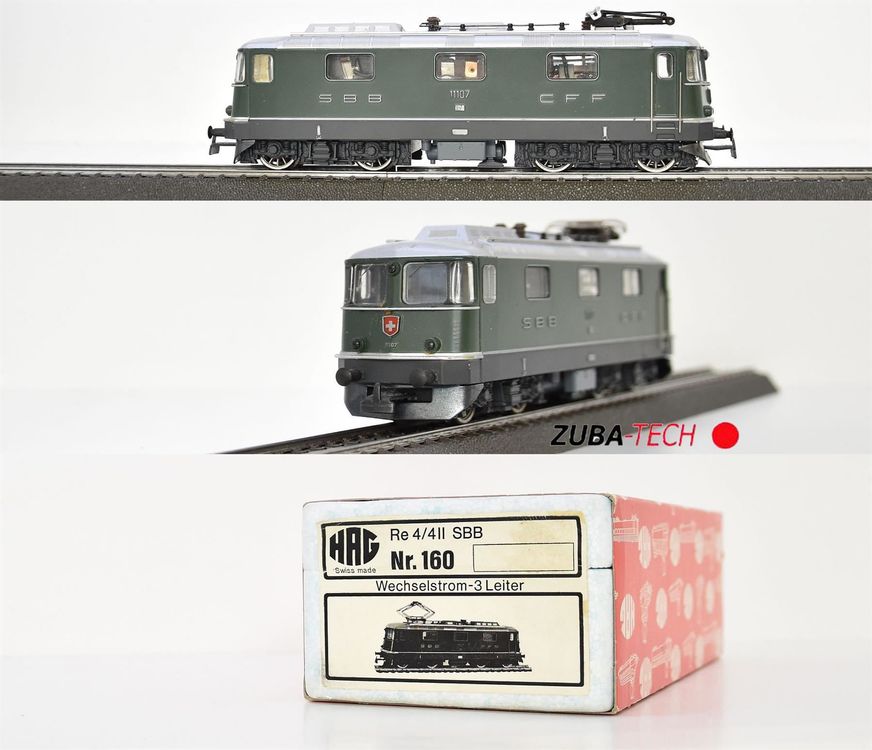 HAG 160 E-Lok Re 4/4 II SBB H0 WS Analog | Kaufen auf Ricardo