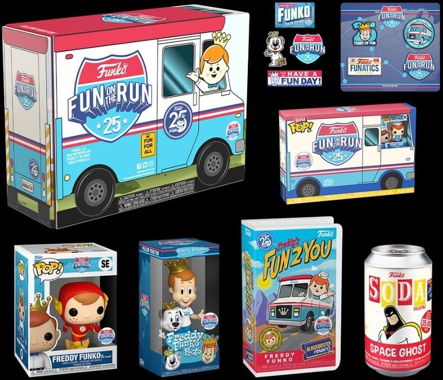Funko Pop! Box Fun on the Run 25 Years of Funko (Neu und ...