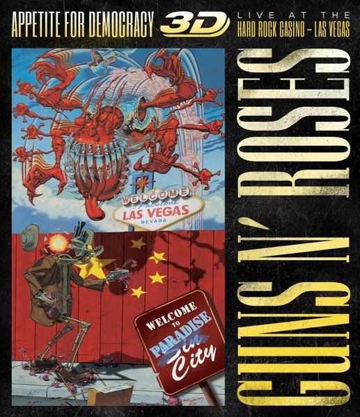 Guns N' Roses – Appetite For Democracy 3D Rar und Vergriffen (Gebraucht ...