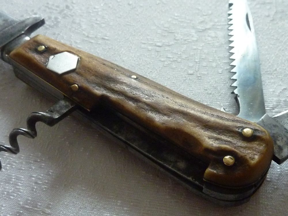 Antikes PUMA Messer Jagdmesser Waidmesser Dolch Nicker (Gebraucht) in ...