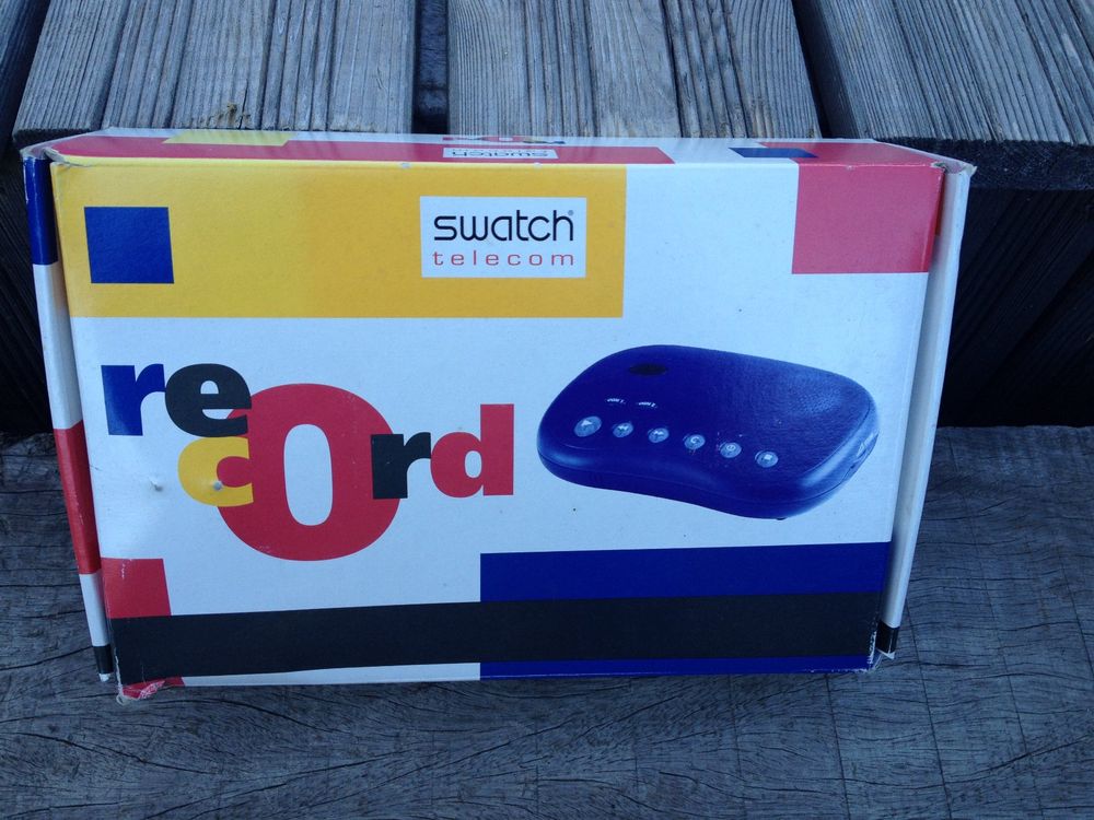vintage Swatch telecom - record Anrufbeantworter (Gebraucht) in ...