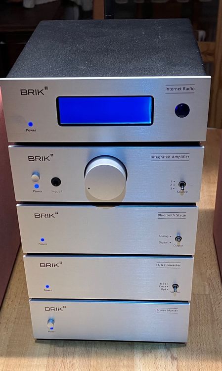 BRIK Micro Einzelkomponenten Stereoanlage (Neu (gemäss Beschreibung ...