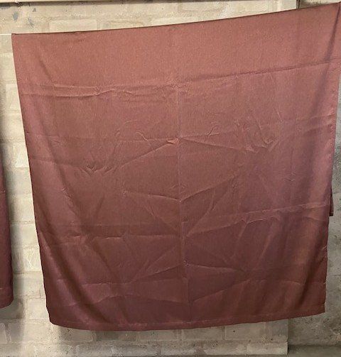 2 x Rideau décoratif Brun , occultant, comme neuf. (D'occasion) à Marin ...