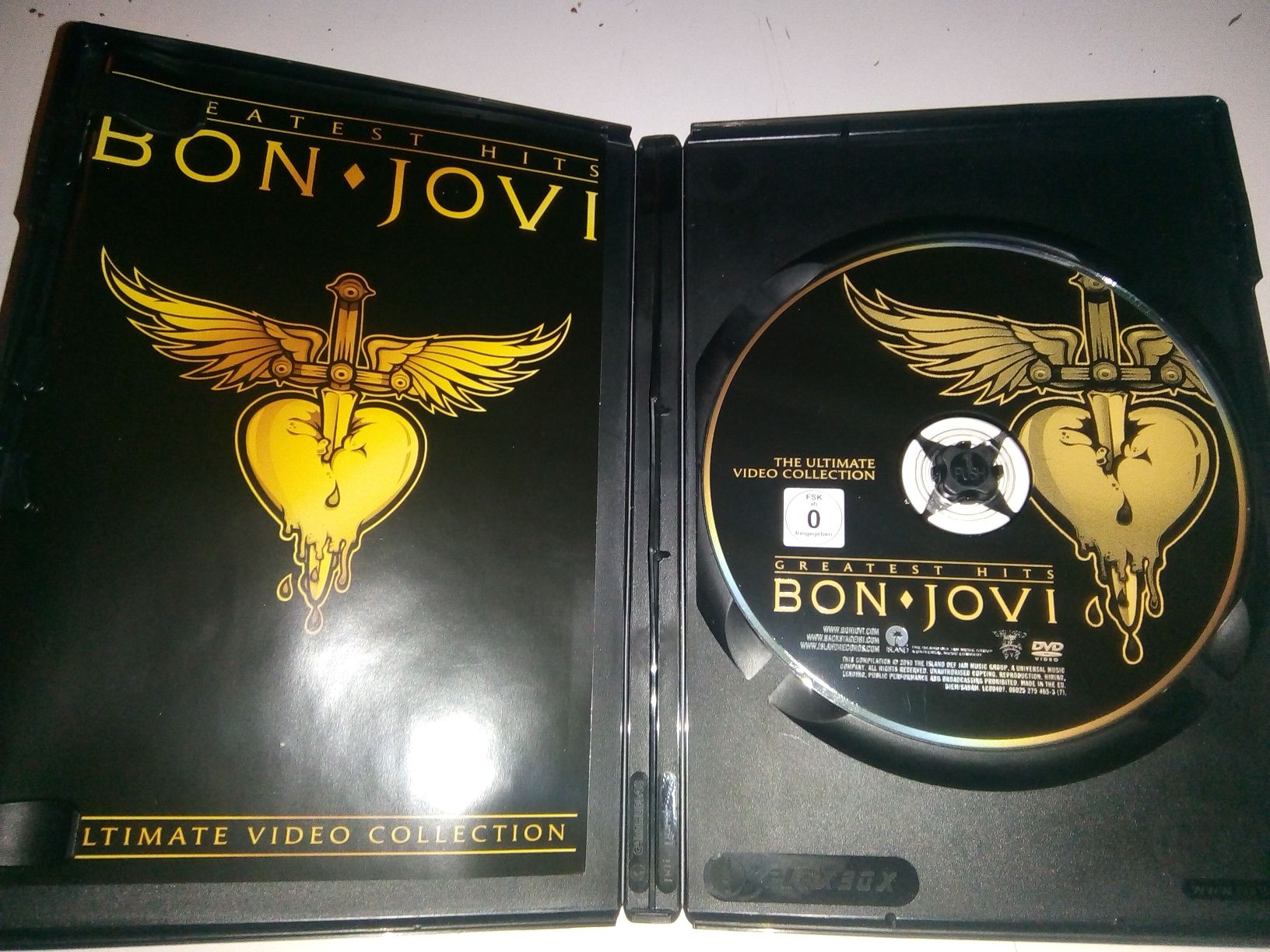 Bon Jovi - Greatest Hits - The Ultimate Video Collection DVD (Gebraucht ...