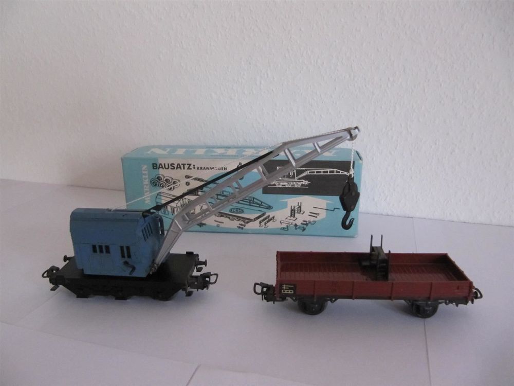 Märklin Bausatz:Kranwagen 4912/Auflieger (Gebraucht) in Basel für CHF ...
