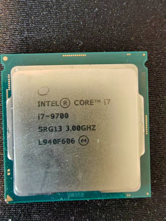 Intel I7-9700 (Defekt) in Zürich für CHF 60 – mit Lieferung auf Ricardo ...