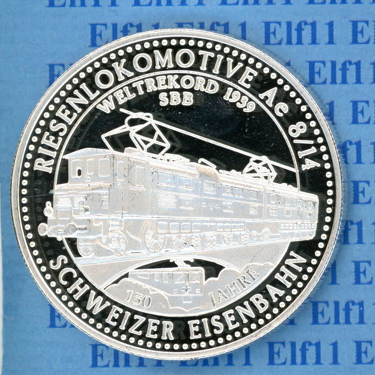 CHm___0.00 1997 Med. 24 aus Serie 1 oz Silber -stgl Medaille (Neu (gemäss Beschreibung)) in ...