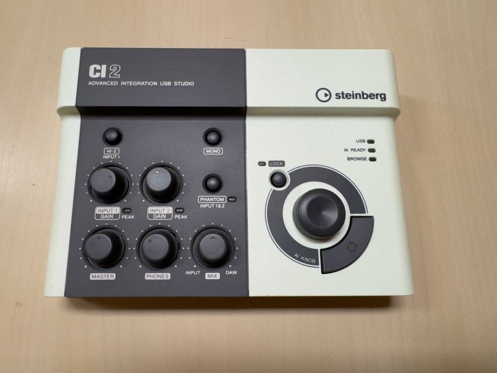 Steinberg CI2 USB Audio Interface Recording Studio (Gebraucht) in ...