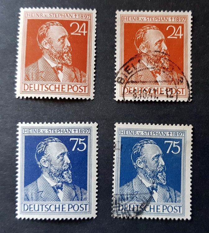 1947 Deutsche Post Allierte Zone Heinrich von Stephan | Kaufen auf Ricardo