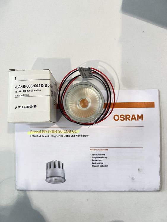 OSRAM PrevaLED COIN 50 COB G1 LED-Module (Neu und originalverpackt) in ...