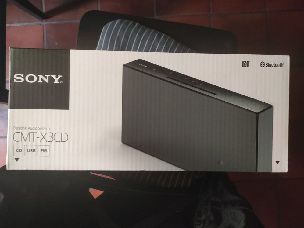 Sony CMT-X3CD Personal Audio System CD/USB/FM (Neu und originalverpackt ...