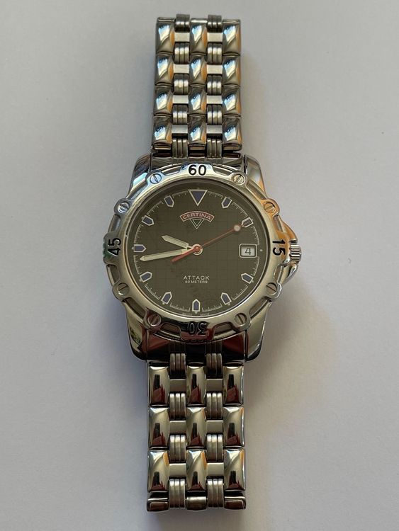 Montre Certina "Attack" (Gebraucht) in Meyrin für CHF 80 – mit Lieferung auf Ricardo kaufen