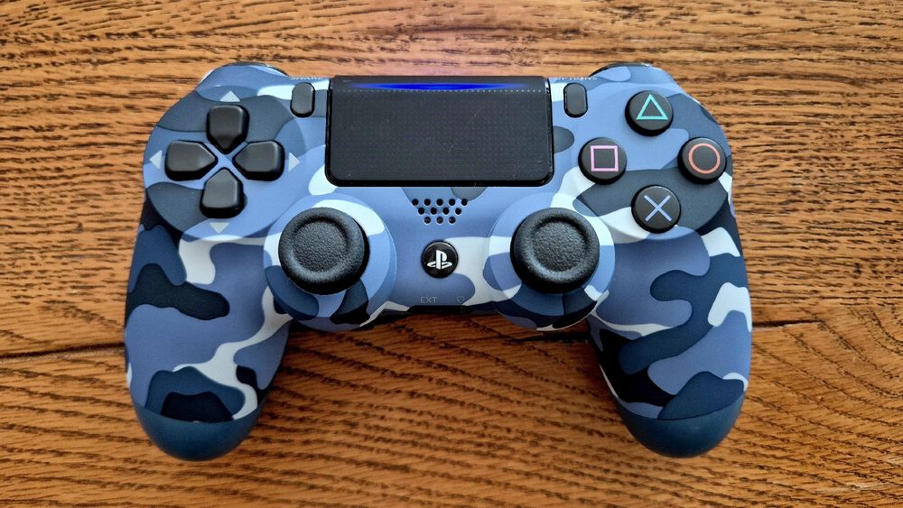 Original Sony DualShock PS4 V2 Blue Camouflage Controller (Neu (gemäss ...