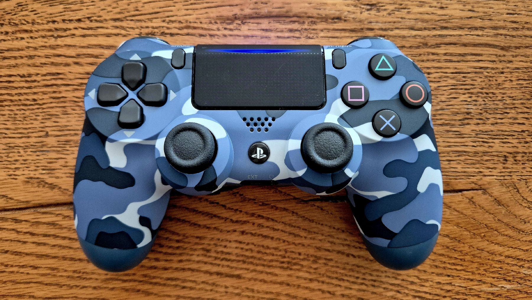 Original Sony DualShock PS4 V2 Blue Camouflage Controller (Neu (gemäss ...