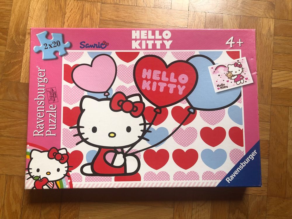 Puzzle Hello Kitty 2 x 20 pièces (Gebraucht) in Yens für CHF 4 – mit ...