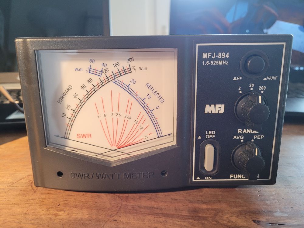 MFJ-894 1.6-525 MHz SWR/Wattmeter (Gebraucht) in Herisau für CHF 50 ...