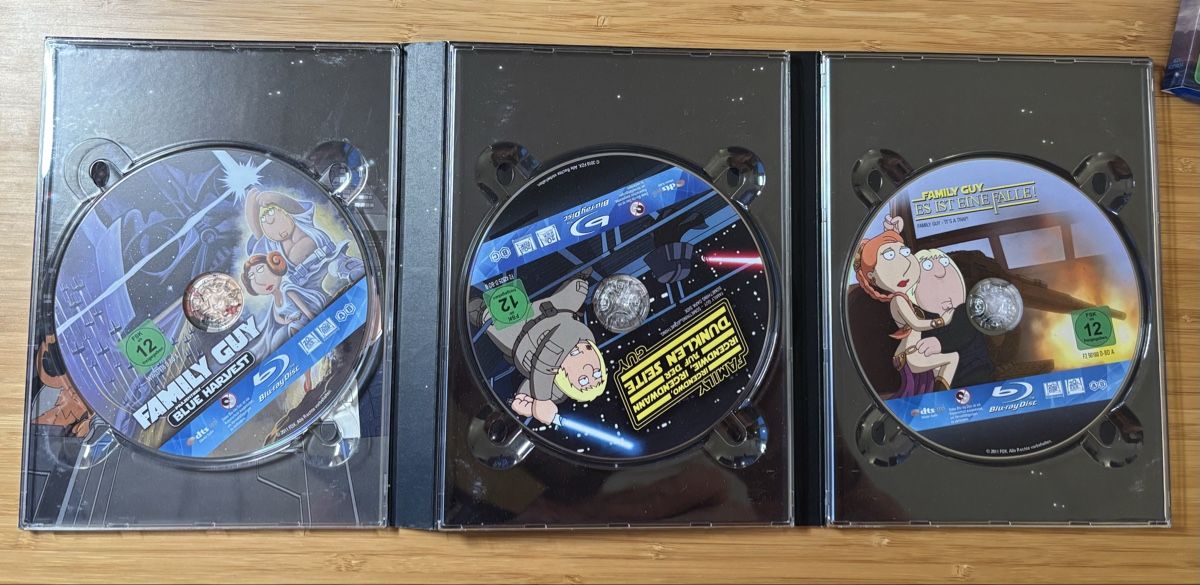 Family Guy Trilogie - Blu Ray (Gebraucht) in Bolligen für CHF 5 – mit ...