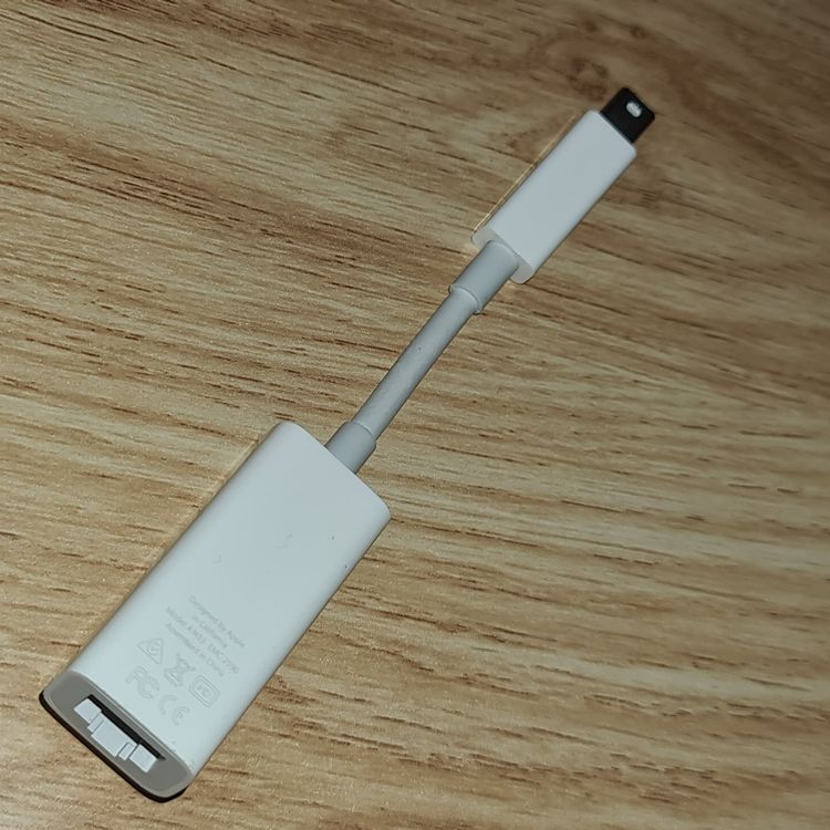 Apple Adapter A1433 EMC 2590 Thunderbolt Port Ethernet LAN (Gebraucht ...