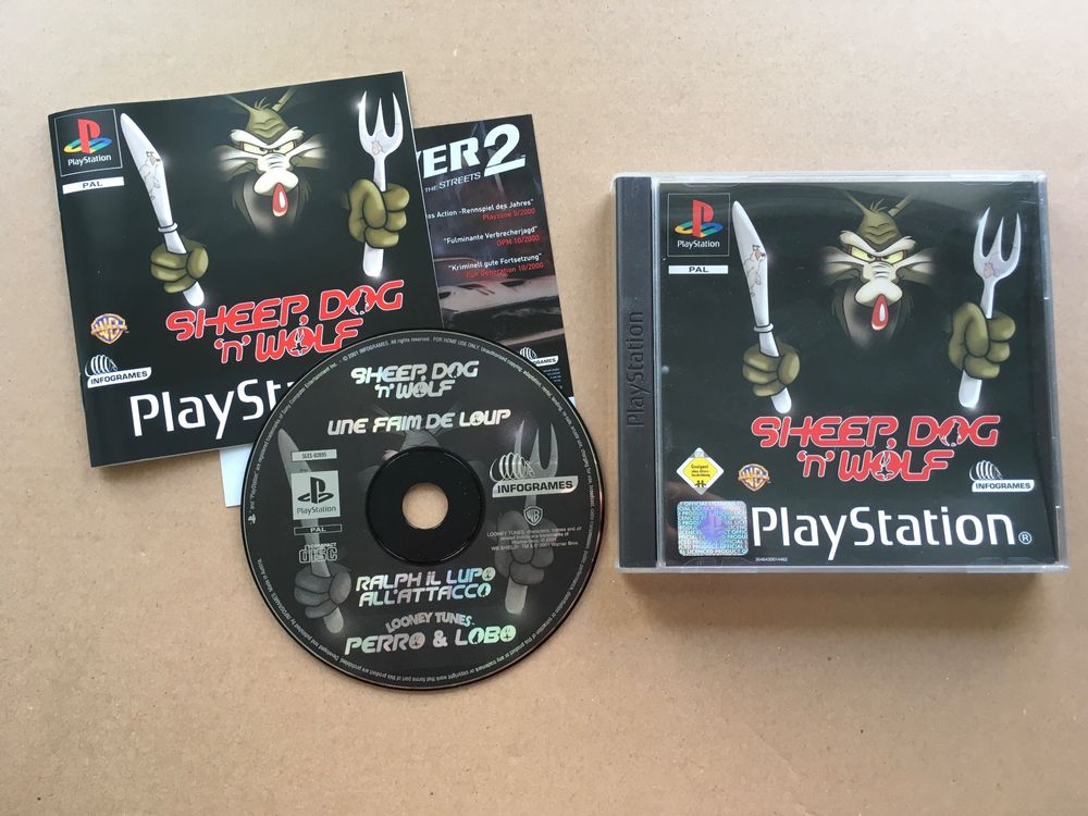 Sheep, Dog 'n' Wolf für Playstation 1 (Gebraucht) in St.Gallen für CHF ...