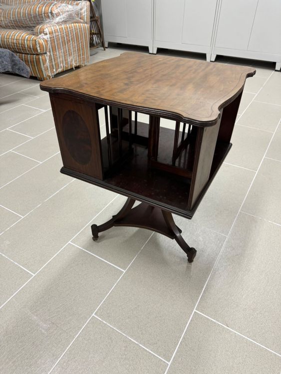 Antique Vintage Mid 20th Century English Library Side Table (Gebraucht ...