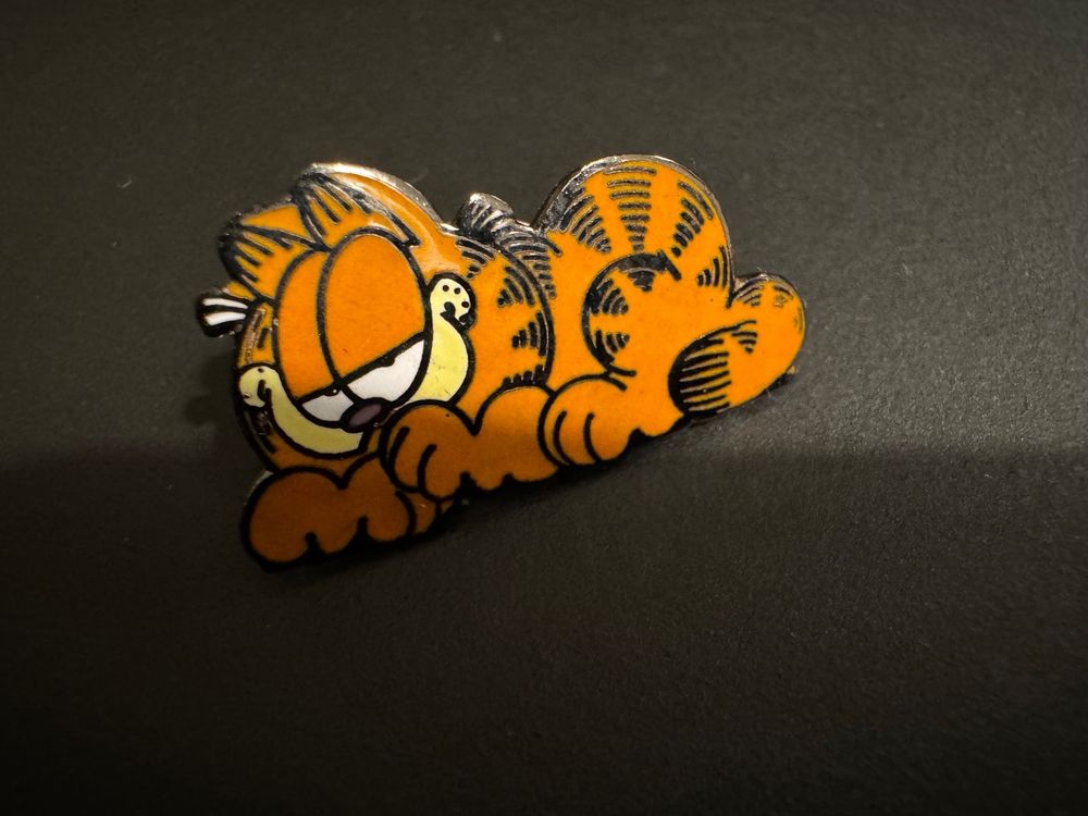 Pin rare Garfield Original Vintage UFS Inc. 1978 liegend (Gebraucht) in ...