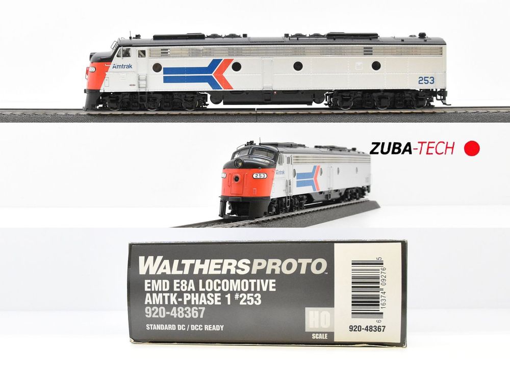 Walthers 920-48367 Diesellok EMD E8A Amtrak H0 GS Analog OVP (Gebraucht ...