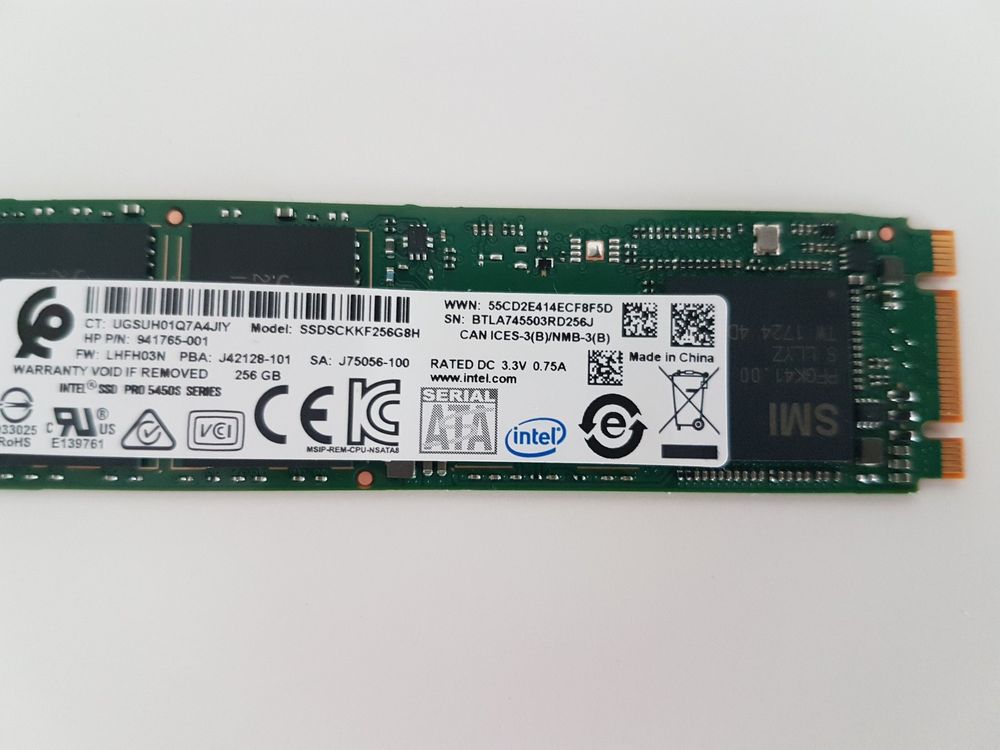 Intel 256GB M2 SSD | Kaufen auf Ricardo