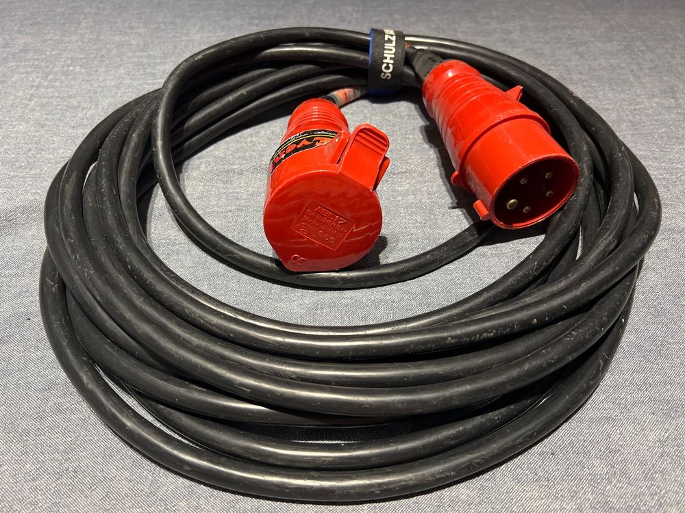 CEE 16 Amp 10m Baustellen Verlängerungskabel / Ab 1.- (P224) | Kaufen ...