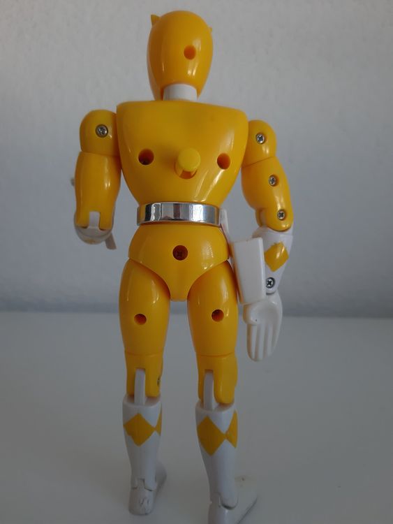 Mighty Morphin Power Rangers Yellow Ranger Action Figure (Gebraucht) in ...