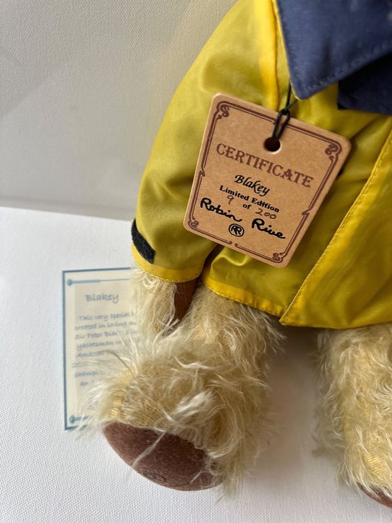 NEW Limited Edition Robin Rive Blakey teddy bear (Neu und ...