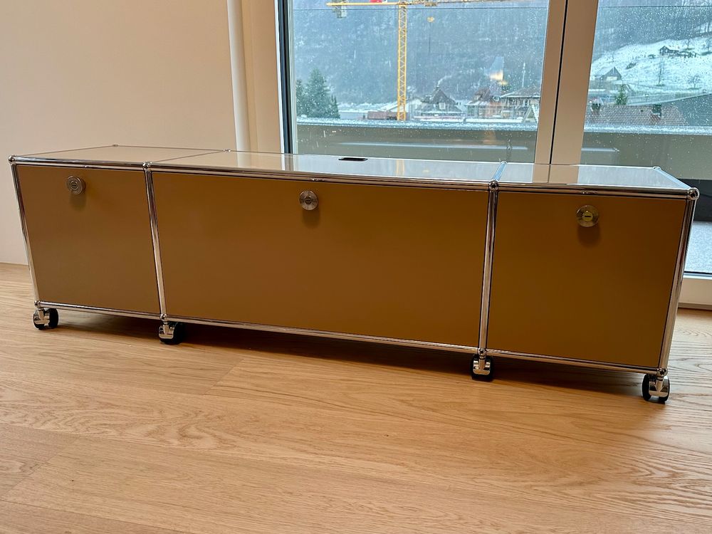 USM Haller Lowboard auf Rollen (Beige) | Kaufen auf Ricardo