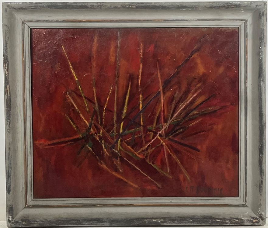 Grosse ÖlGemälde , Unleserlich Signiert | Kaufen auf Ricardo