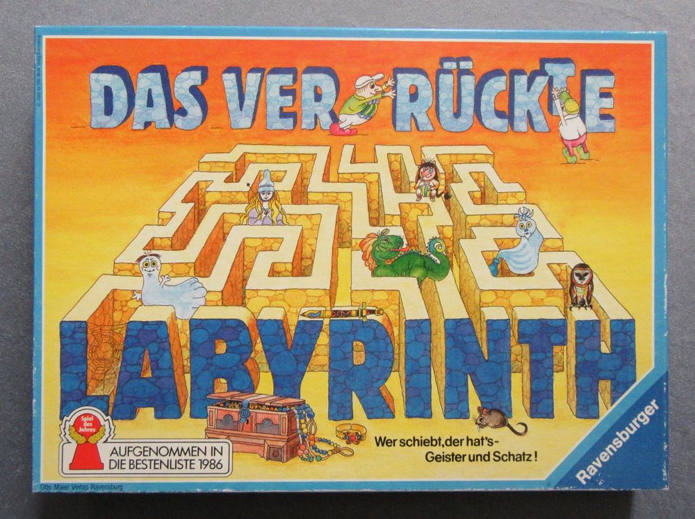 Das verrückte Labyrinth - Spiel in der Bestenliste 1986 (Gebraucht) in ...